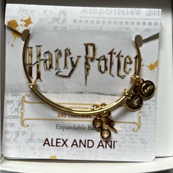 Alex and Ani | Jewelry | Alex And Ani Harry Potter Glasses And Lightning Bolt Expandable ...